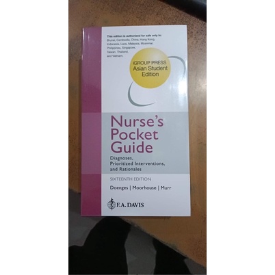 (NANDA) NURSE'S POCKET GUIDE Diagnoses, Prioritized Interventions, and ...