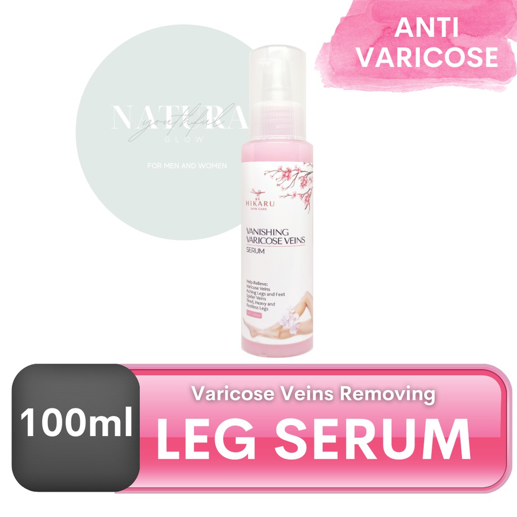 HIKARU Vanishing Varicose Veins Serum 100ml | Shopee Philippines