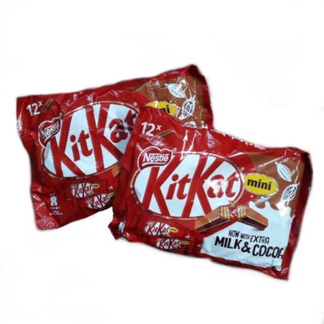 2 bags Kit Kat Mini 12pcs | Shopee Philippines