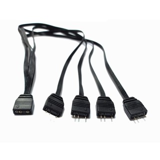 SPLITTER CABLE 3-PIN 5V ARGB LED SYNC 1-TO-4 WAY SPLIT | Shopee Philippines