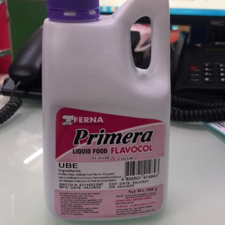 Ferna Ube Liquid food color and Flavor 500g | Shopee Philippines