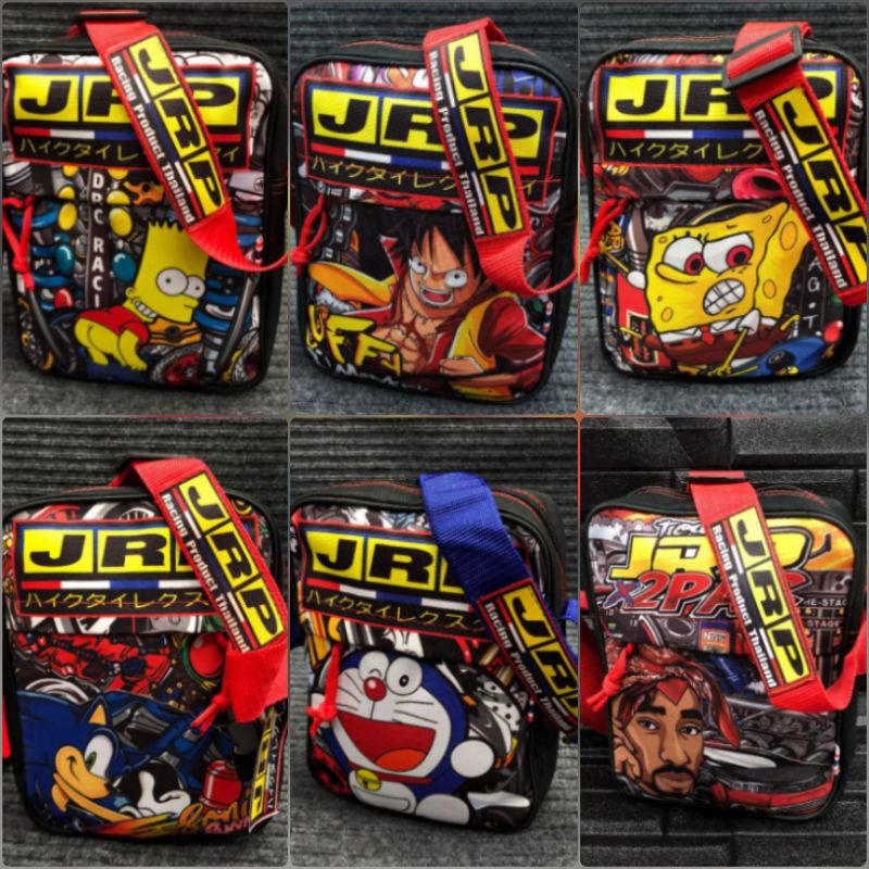 JRP Anime Cartoons SpongeBob Doraemon Bart Simpson Vegeta Tupac Minion ...