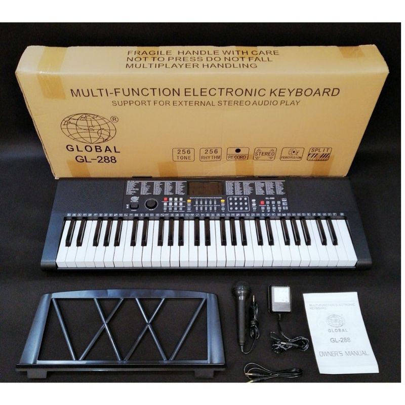 GL 288/ SW 289 Electronic Keyboard Piano 54 keys | Shopee Philippines