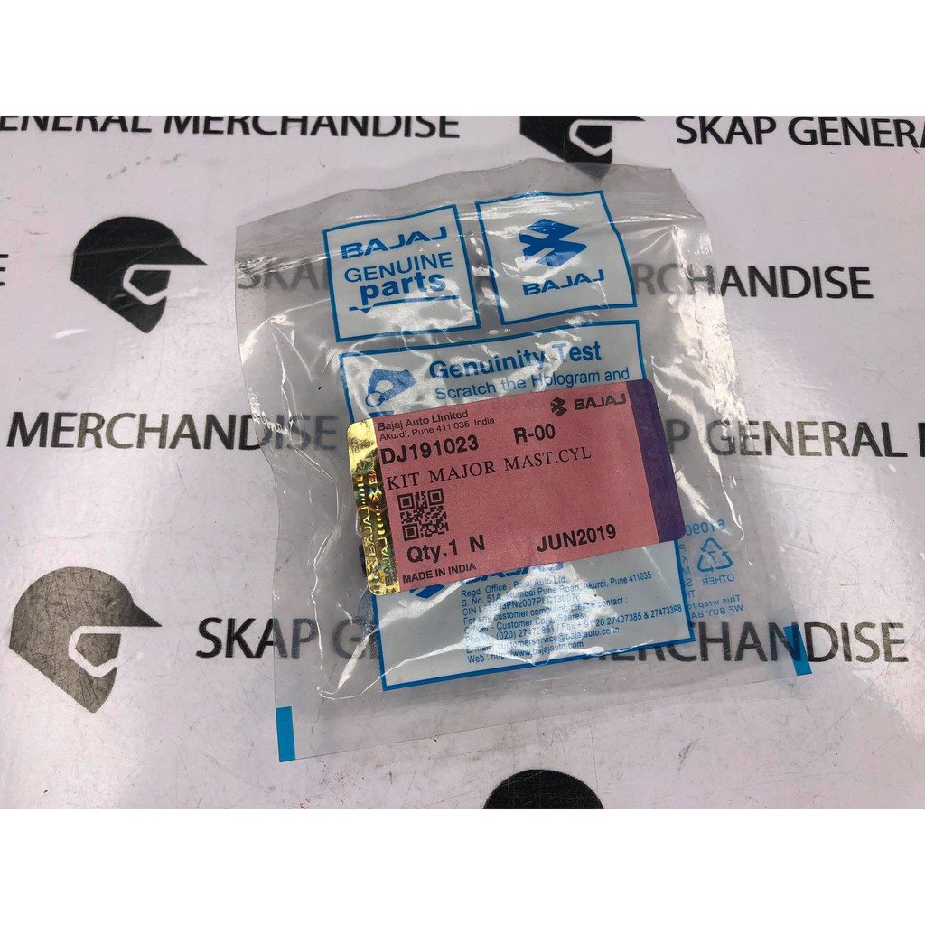 BAJAJ - REPAIR KIT, FRONT BRAKE MASTER - ROUSER 135 ( DJ191023 ...