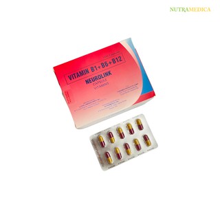 Neurolink Capsule Vitamins I B1 I B6 I B12 I Supplement 100 Capsule/Box ...