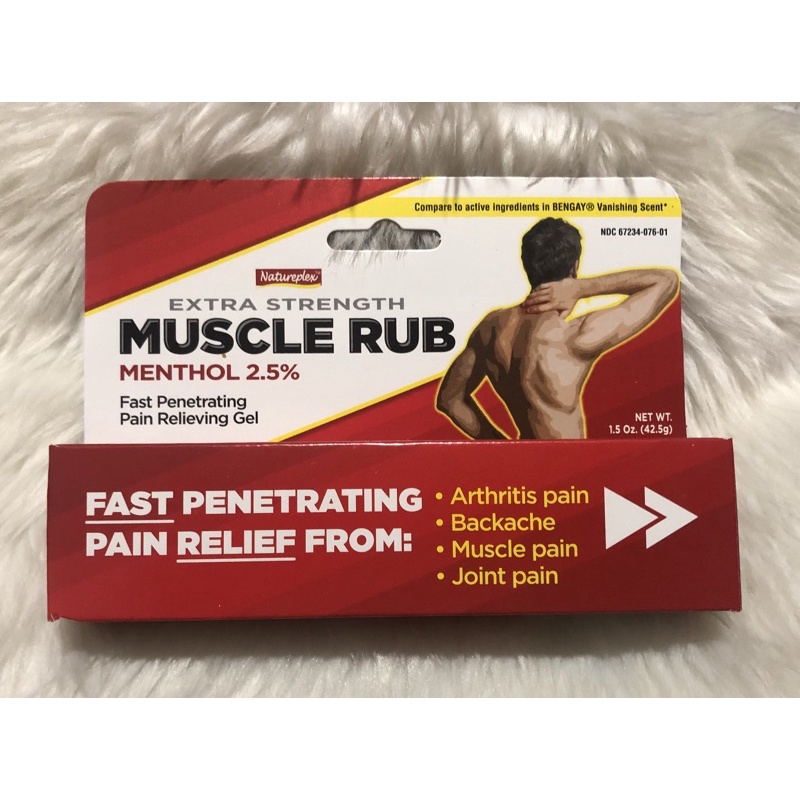Natureplex Muscle Rub | Shopee Philippines