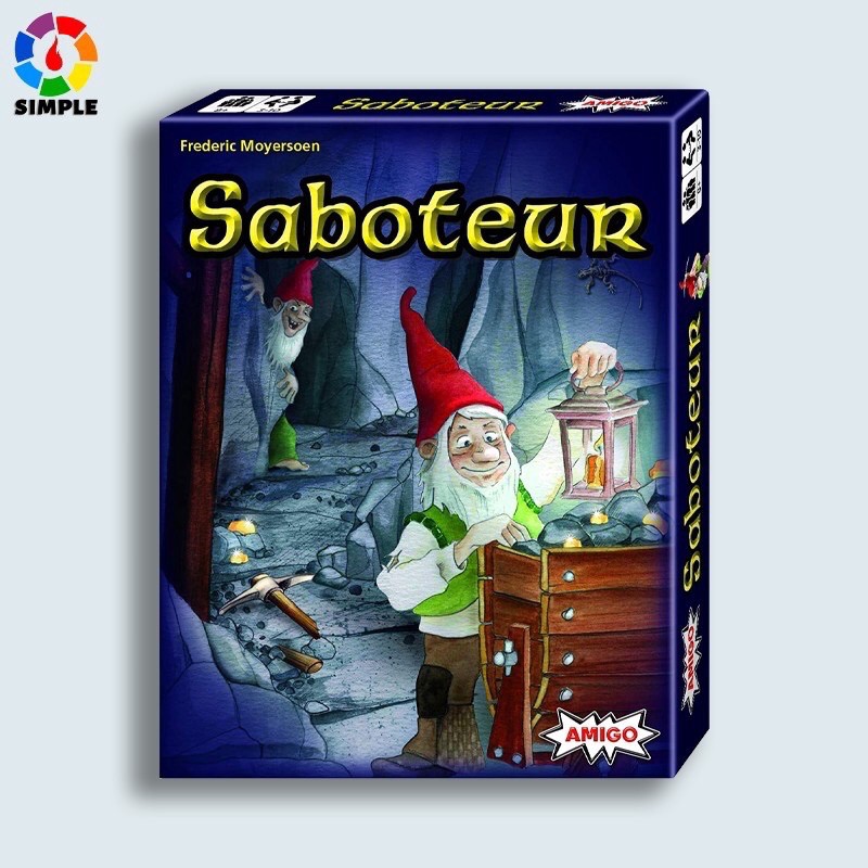 AMIGO Saboteur Card Game Board Game Party Games | Shopee Philippines