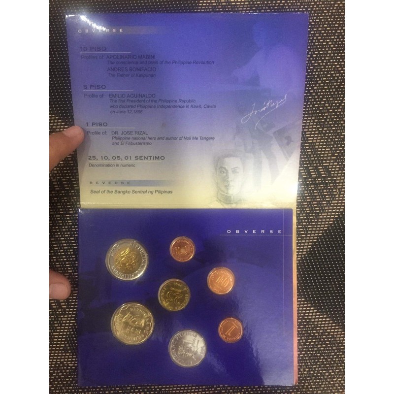 2006 BRILLIANT UNCIRCULATED CONDITION BLISTER PACK BSP SERIES COIN SET ...