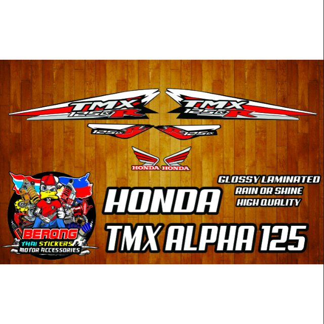 Honda Tmx Alpha 125 R Decals | Shopee Philippines