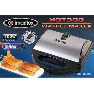 Imarflex Hotdog Waffle Maker ISM-600HW | Shopee Philippines