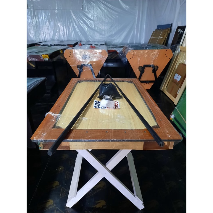 24x36 inches Pool table with 2 pcs pool tako, borax & Fiber Pichas ...