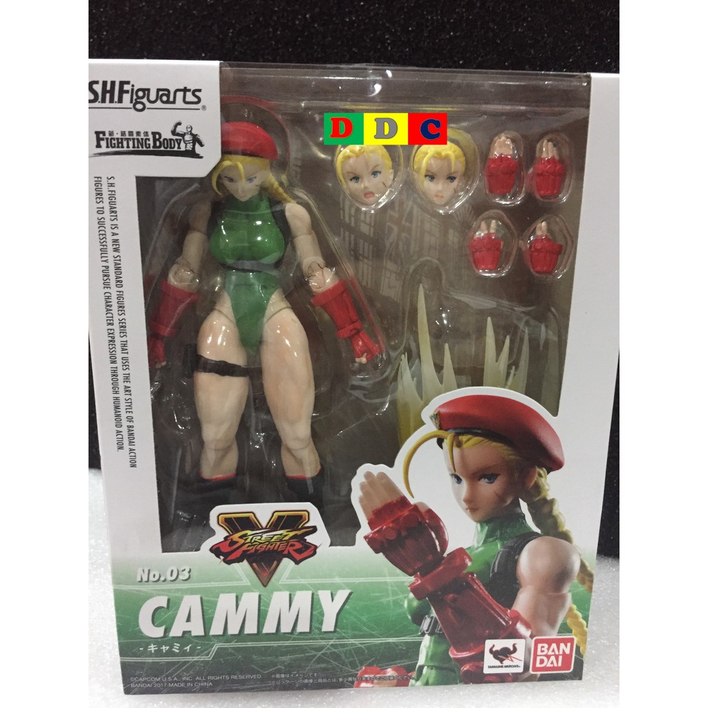 BANDAI S.H. FIGUARTS STREET FIGHTER CAMMY ACTION FIGURE | Shopee ...