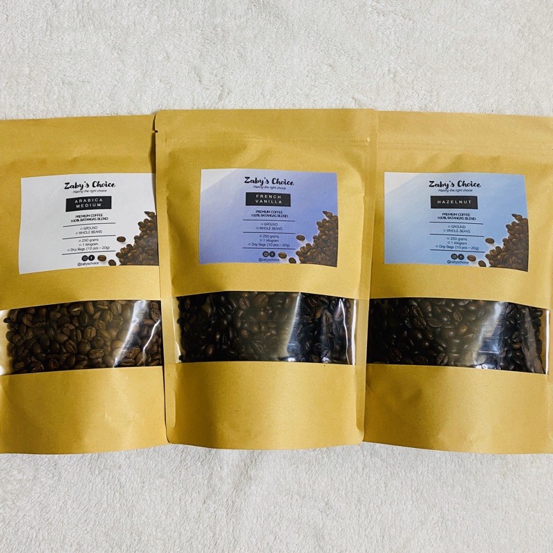 FLAVORED COFFEE FROM BATANGAS WHOLE BEANS 250 grams (250 g) | Shopee ...
