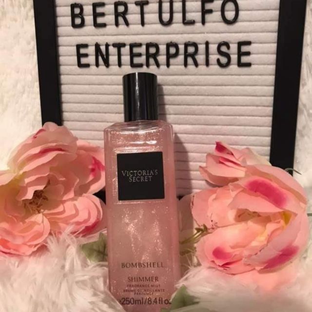 Victoria's Secret Bombshell Shimmer(250ml) Fragrance Mist | Shopee ...