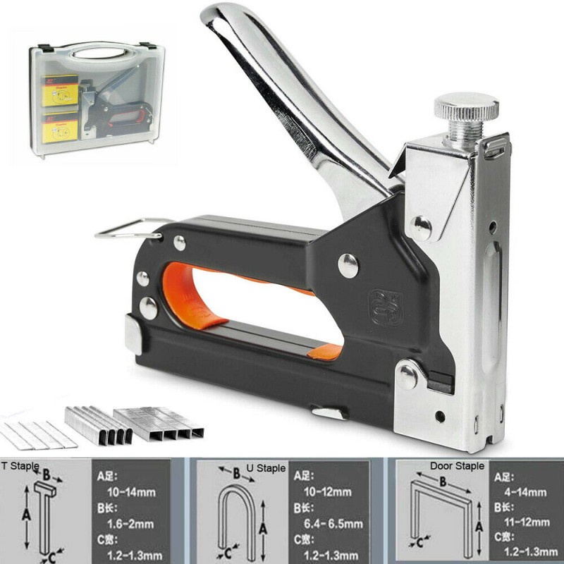 Heavy Duty Hand Staple Gun Stapler | Shopee Philippines