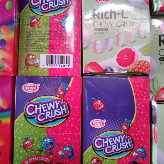COD TIWI CHEWY CRUSH FRUIT CHEN CANDY Shopee Philippines | atelier-yuwa ...