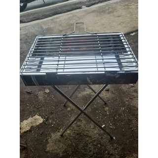 NEW DESIGN FOLDABLE LARGE BARBEQUE PURE STAINLESS IHAWAN - HEAVY DUTY ...