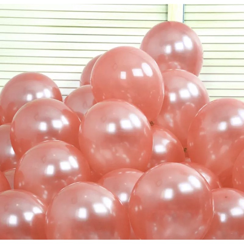 Metallic rose gold balloons birthday graduation wedding decorations ...