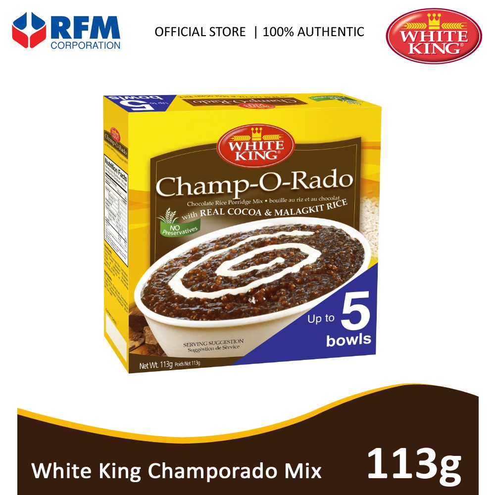 White King Champorado Mix 113g | Shopee Philippines