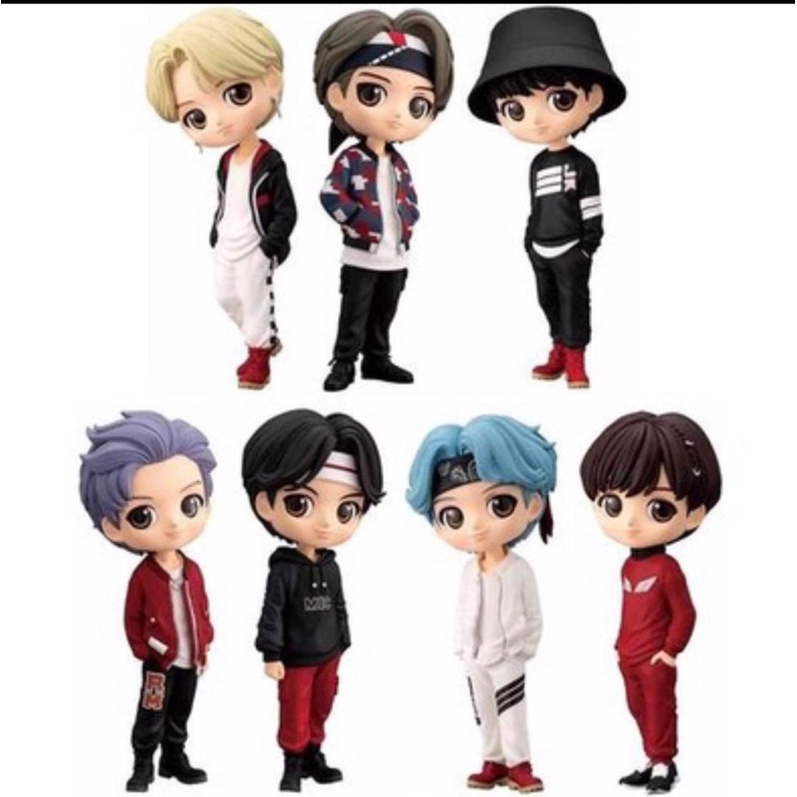 Qposket KPOP BTS Tinytan Jungkook V Jimin K.O Collectible Figure | Shopee Philippines