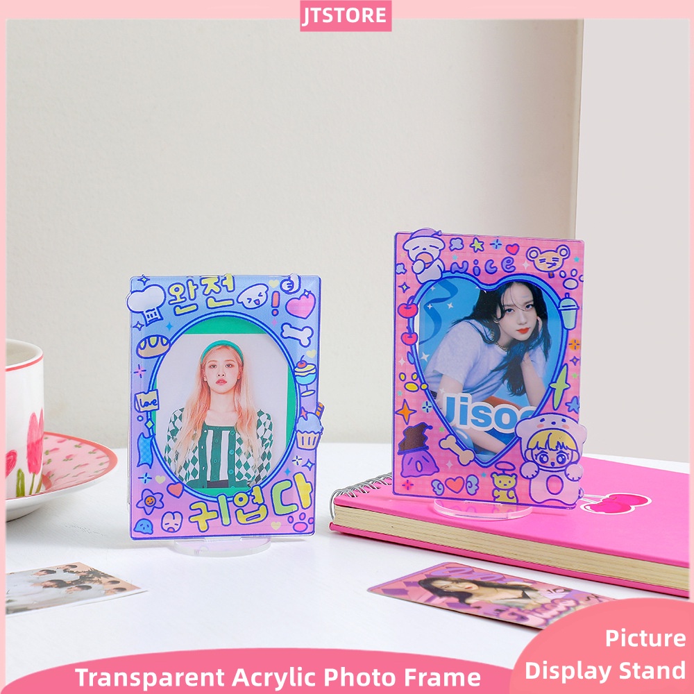 Kpop Photo Card Frame Transparent Acrylic Photo Frame Picture Display ...