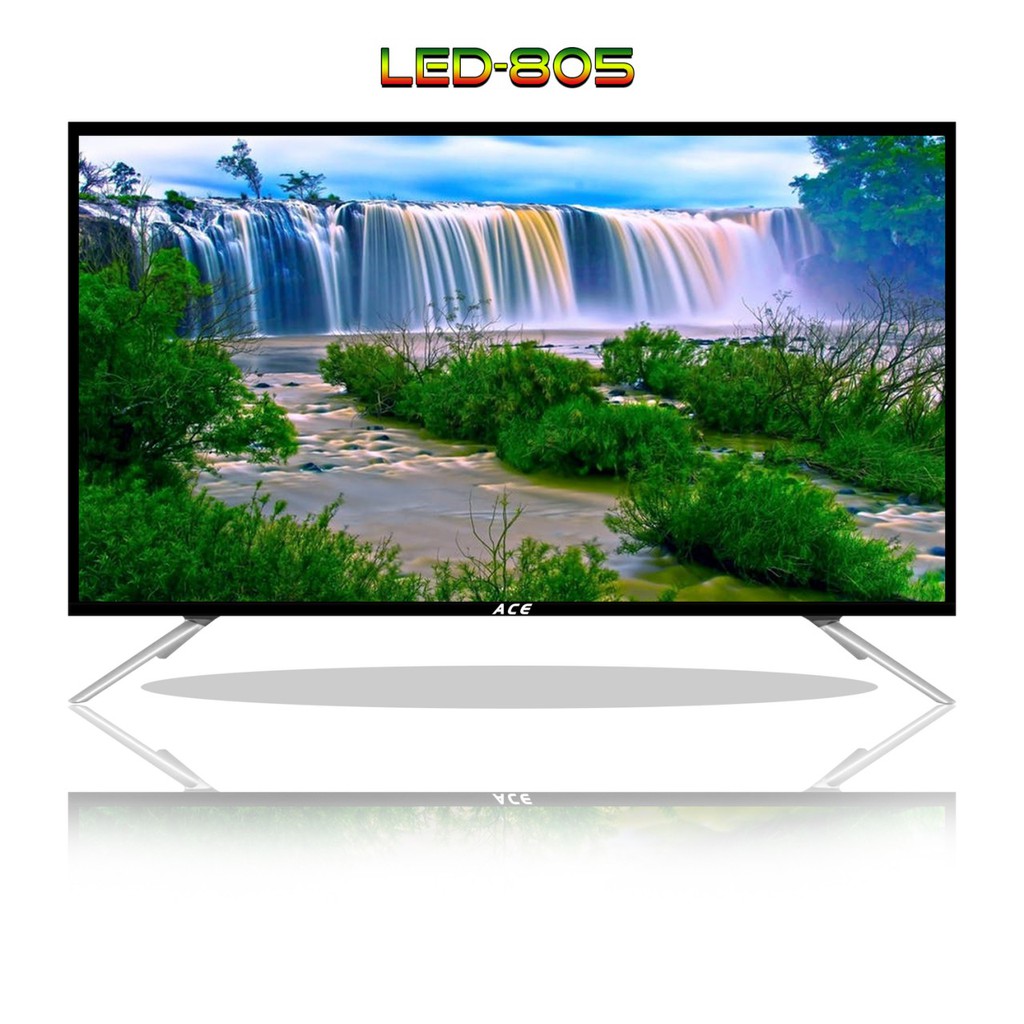 Ace 55" Slim 4K Ultra HD TV Black LED-805 DN4 MANILA ONLY | Shopee ...