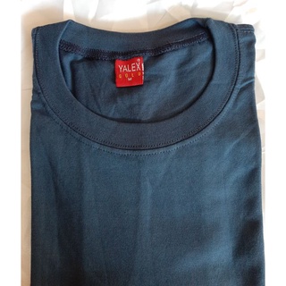 [COD]Yalex NAVY BLUE Round neck Plain shirts/up to biggest size xs-5xl ...