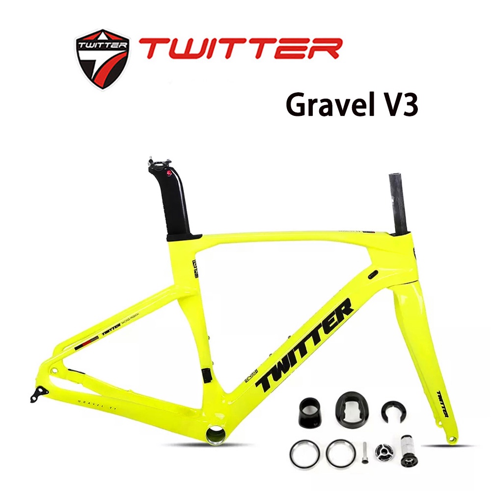 Twitter Bike Frame Gravel V3 48cm/51cm/54cm road car frame Cuadro de ...