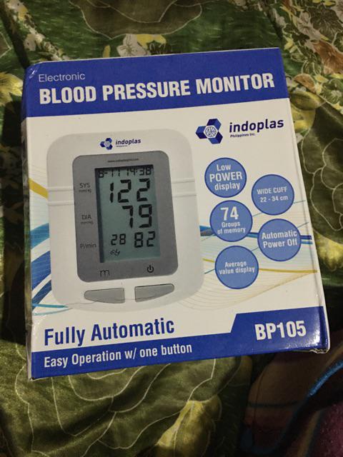 Indoplas USB Powered Automatic Blood Pressure Monitor BP105 | Shopee ...