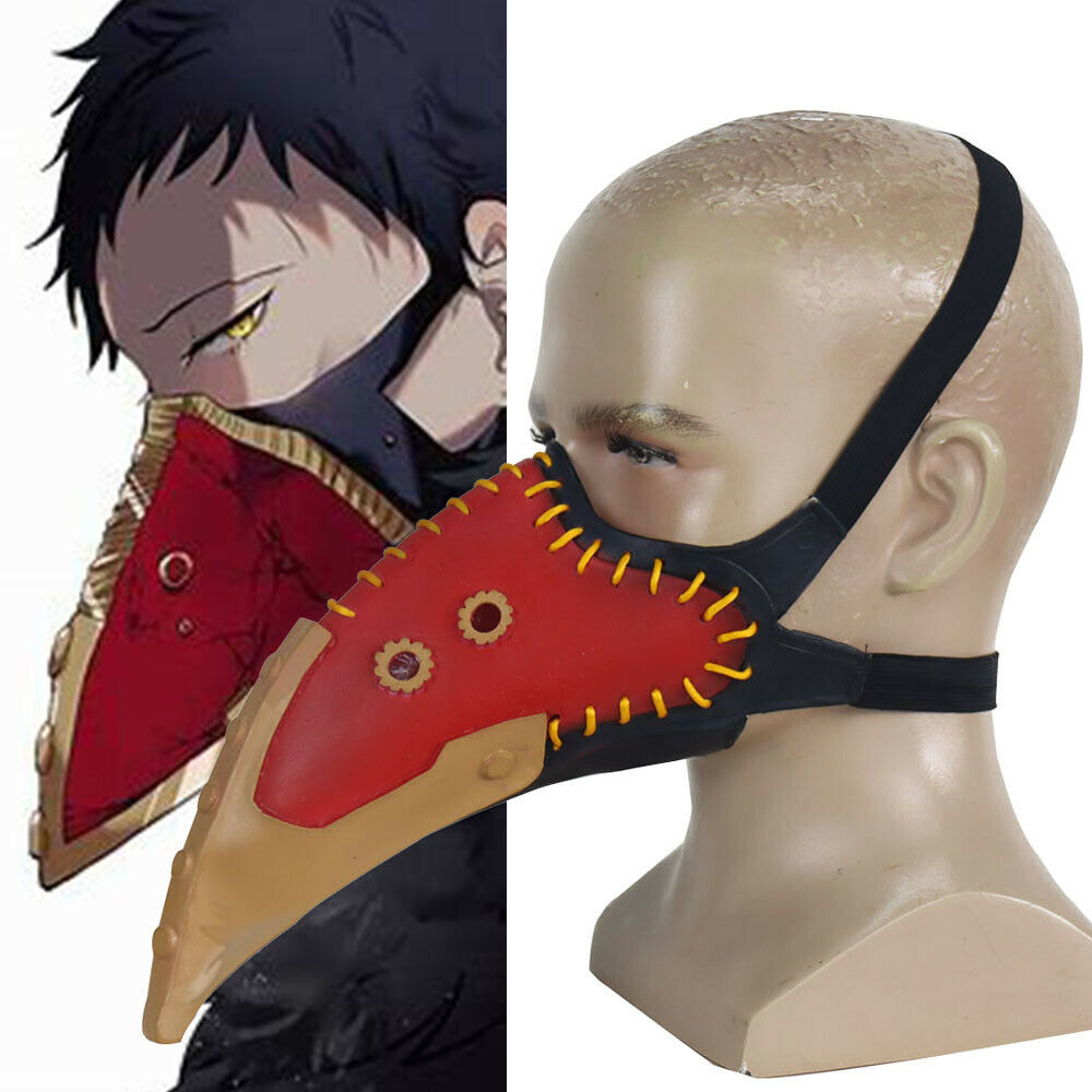 My Hero Academia Overhaul Mask Kai Chisaki Crow Mouth Mask Costume ...
