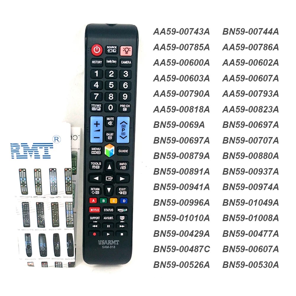 Samsung Universal SAM-918 Smart tv remote AA59-00582A AA59-00581A AA59 ...