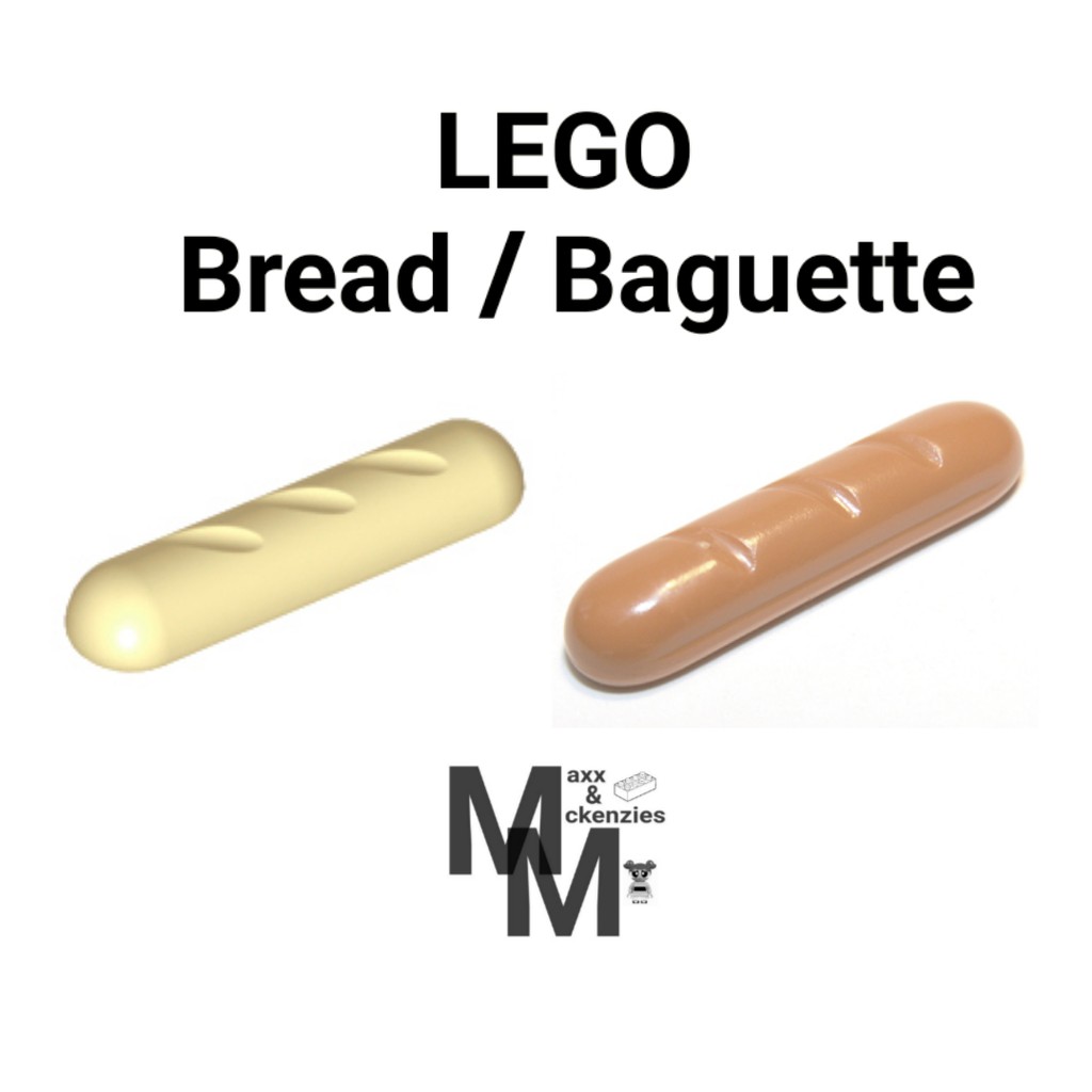 Bread / Baguette (4342) LEGO Food and Drinks | Shopee Philippines
