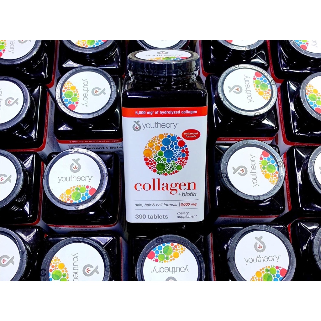 Youtheory Collagen Plus Biotin 6000mg, 390tabs | Shopee Philippines