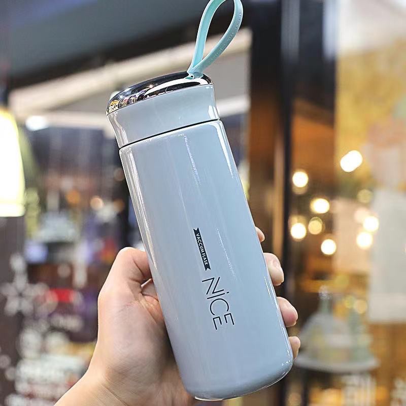 Nice Cup Glass Bottle Tumbler Creative Water Cup 400ml | Shopee Philippines