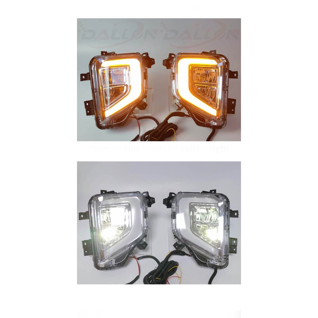 MITSUBISHI TRITON STRADA 2019-2021 GLS FOG LAMP COVER DRL DAY TIME ...