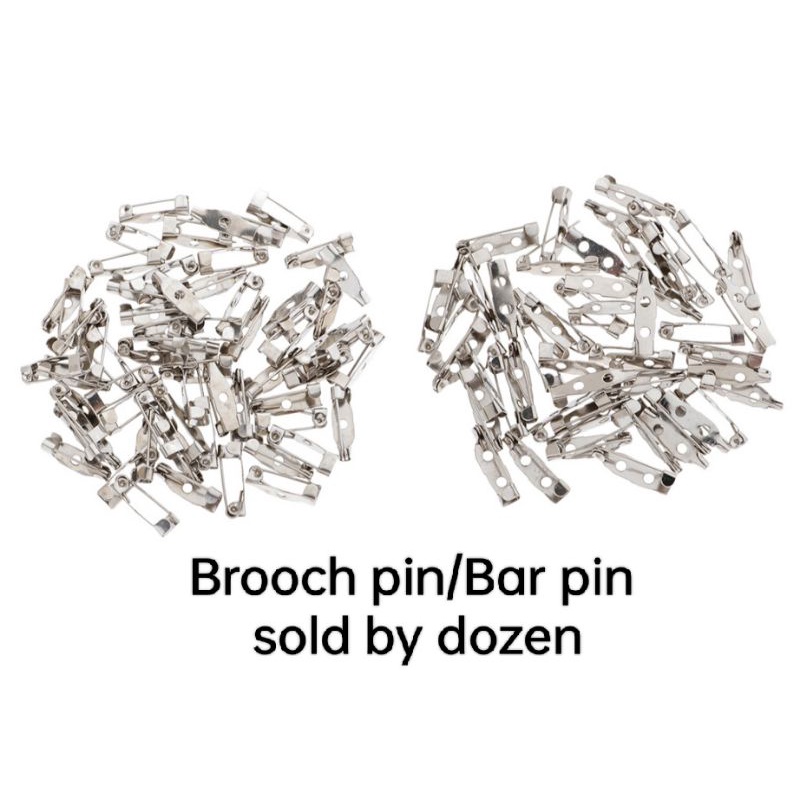 Brooch pin /Bar pin sold by dozen | Shopee Philippines