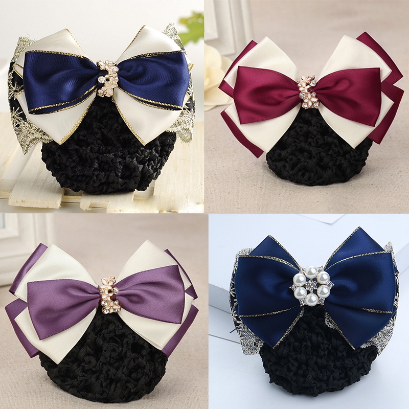 Professional Woman Bow Hairpin Office Lady Bud Hairstyle Hairpin ...
