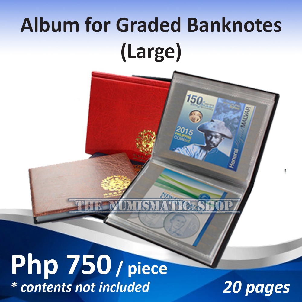 20 US National Banknotes 1269 Album For 16 To 32 Notes Of Different ...