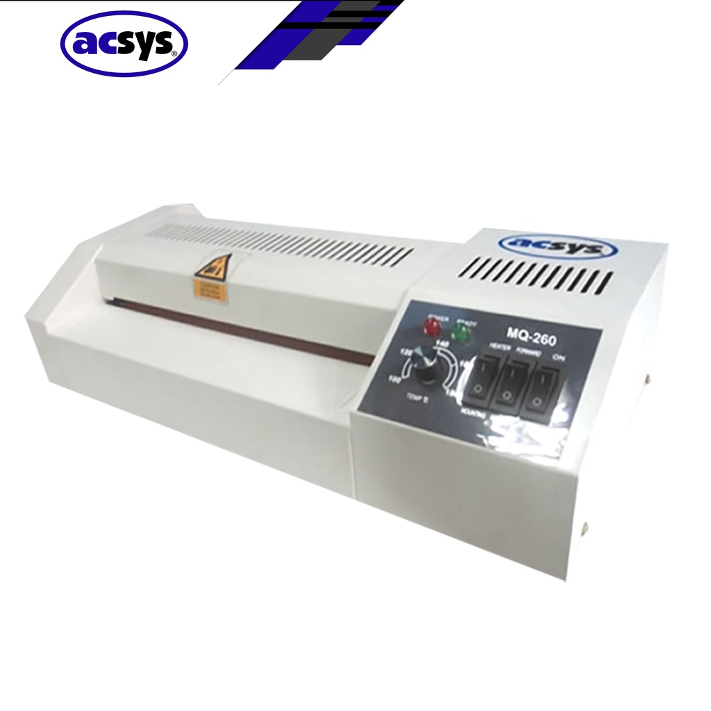 Acsys MQ260 Heavy Duty Laminating Machine A4 4 Rollers Shopee