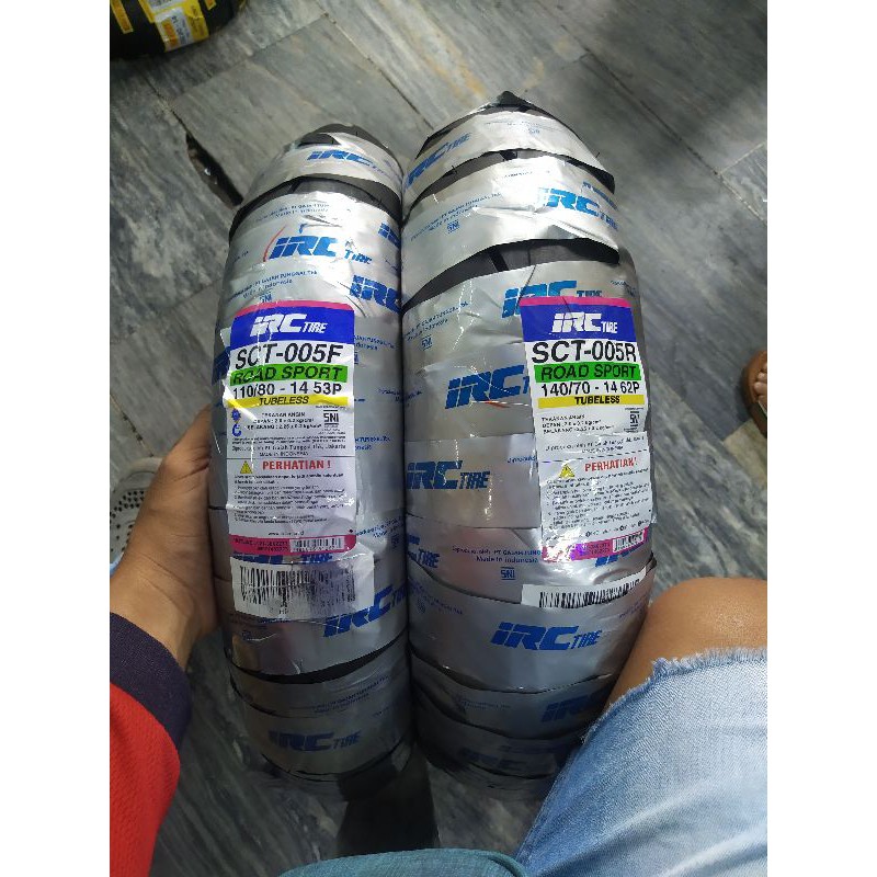 IRC SCT-005 14 110/80 140/70 for Aerox free 2 pito 2 sealant | Shopee ...