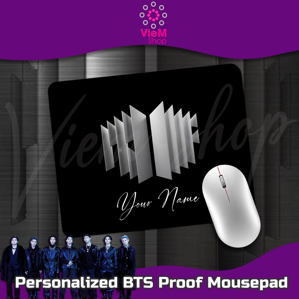 BTS PROOF Personalized Mousepad | 22 x 18 cm Basic Mouse Pad | Shopee ...