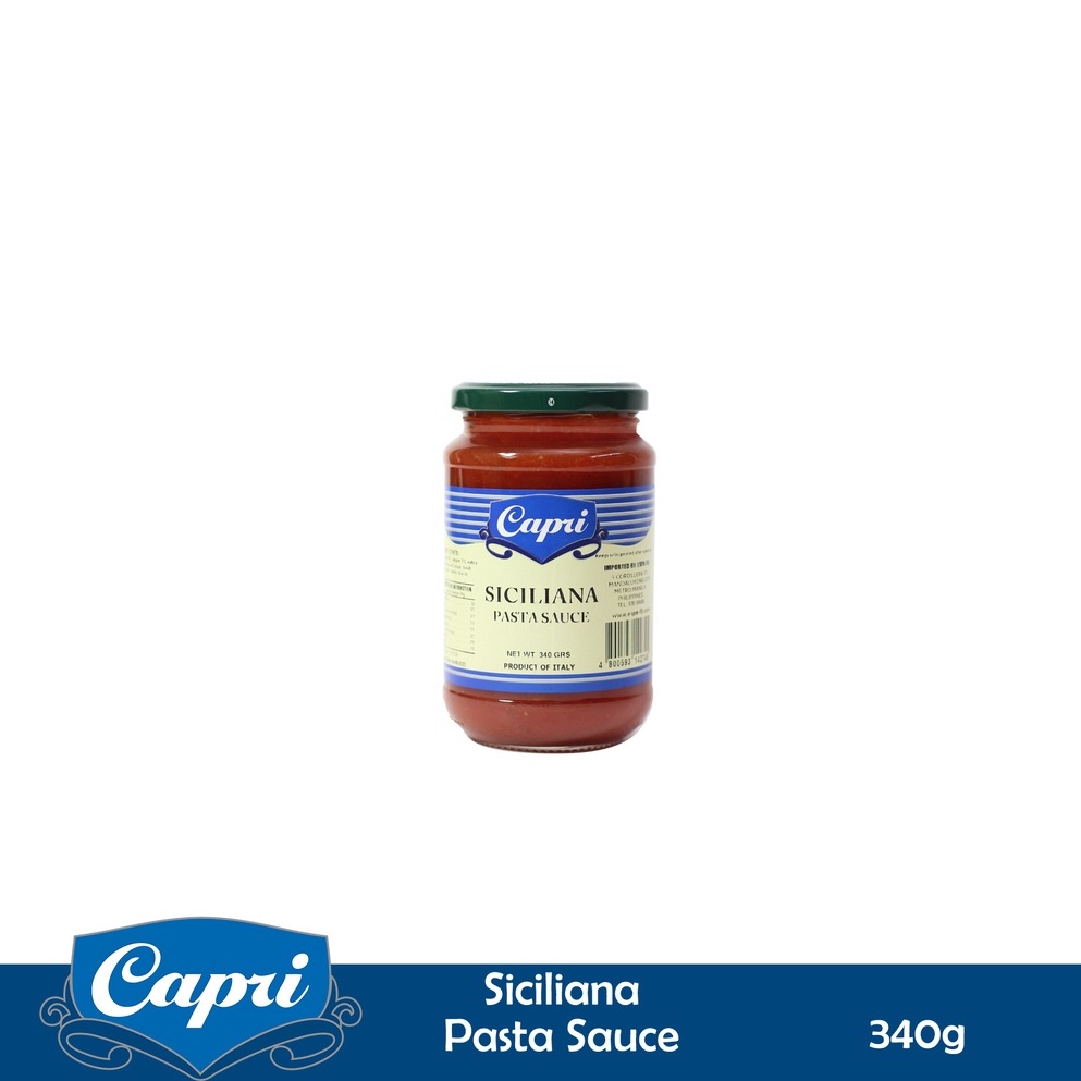 Capri Siciliana Pasta Sauce 340g | Shopee Philippines