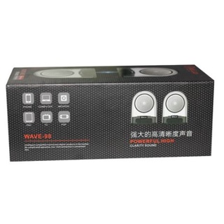 MR.LUO WAVE-98 MAGNETIC CONNECTABLE BASE WIRELESS BLUETOOTH STEREO ...