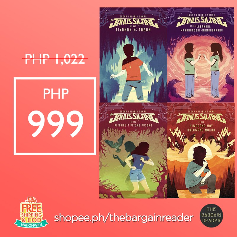[4 BOOKS] Janus Silang Complete Series ni Edgar Calabia Samar | Shopee ...