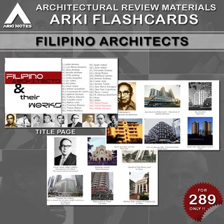 Architectural Flashcards, Online Shop | Shopee Philippines