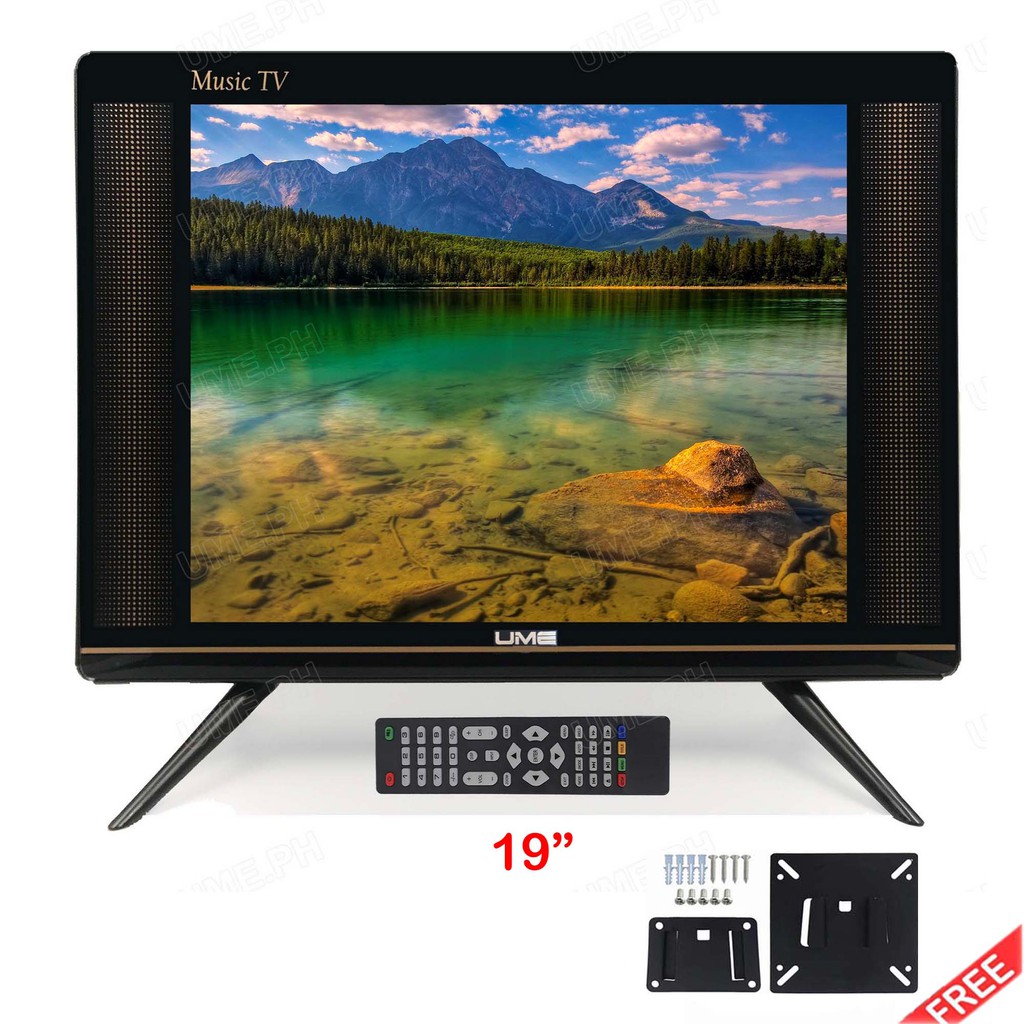 UME 19 inch HD Television LED TV Monitor COD | Shopee Philippines
