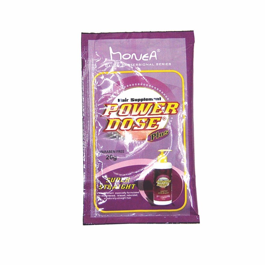 MONEA Hair Supplement Powerdose Plus Super Straight 20g | Shopee ...