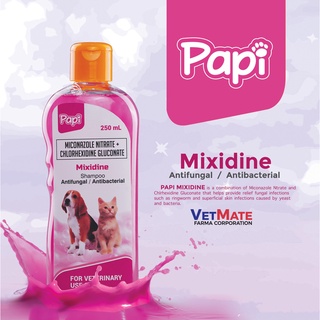 Papi Mixidine Antifungal & Antibacterial Shampoo 250mL | Shopee Philippines