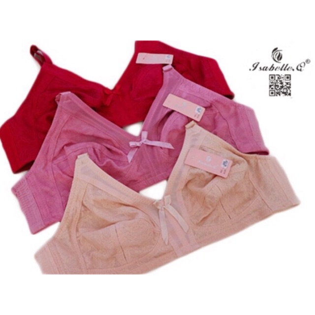 Isabelle.Q Cup B and C plus size bra without foam/wire 009 | Shopee ...