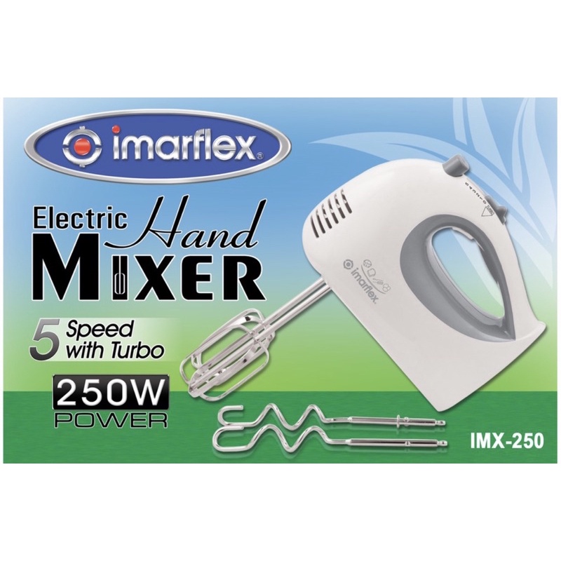 Imarflex Electric Hand Mixer IMX-250 | Shopee Philippines